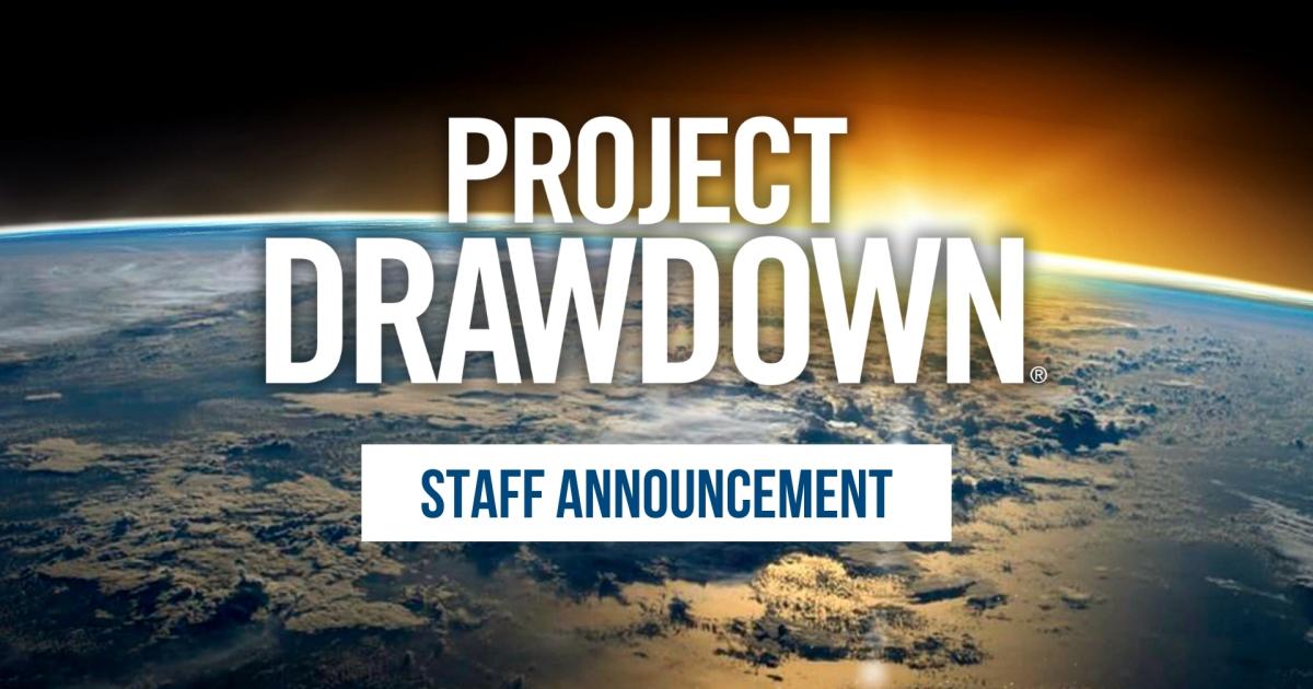 Project Drawdown welcomes Amanda Bielawski, Ph.D., as director of global strategic partnerships ...